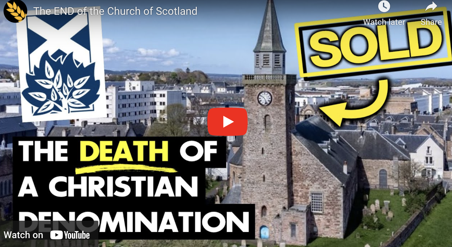 The END of the Church of Scotland – A factual video report – TheWeeFlea.com